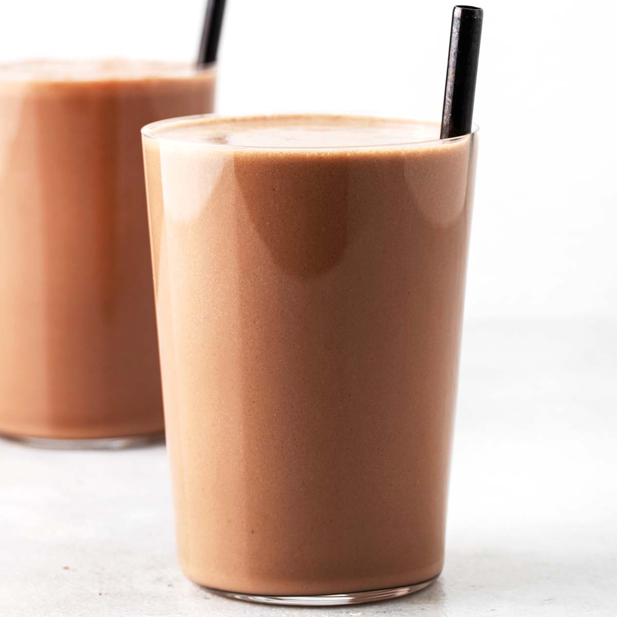 Chocolate Peanut Butter Protein Shake - Smoothies and Shakes