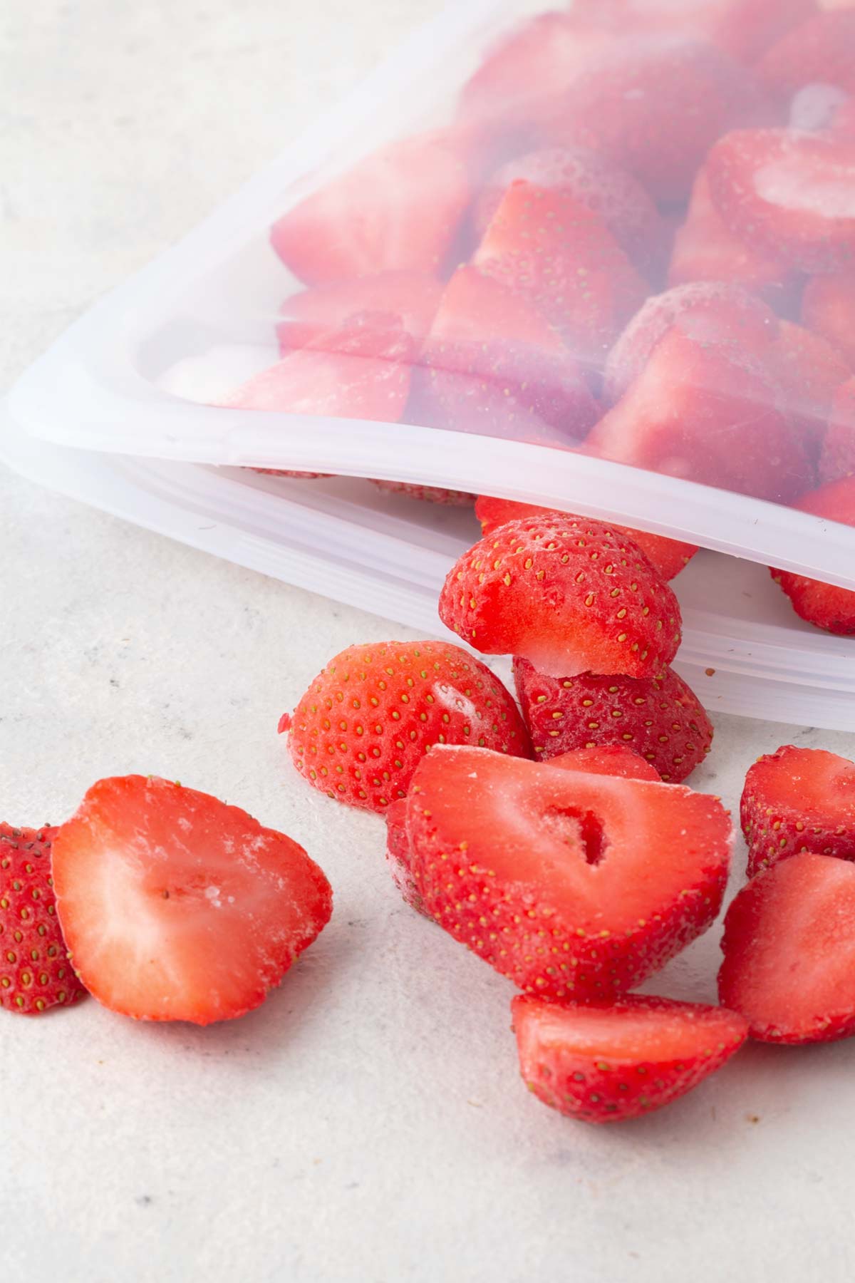 How to Freeze Strawberries Properly - Smoothies and Shakes